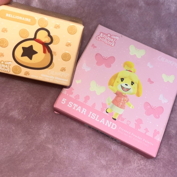 Colourpop | Makeup | Colourpop X Animal Crossing Makeup Isabelle Pink ...